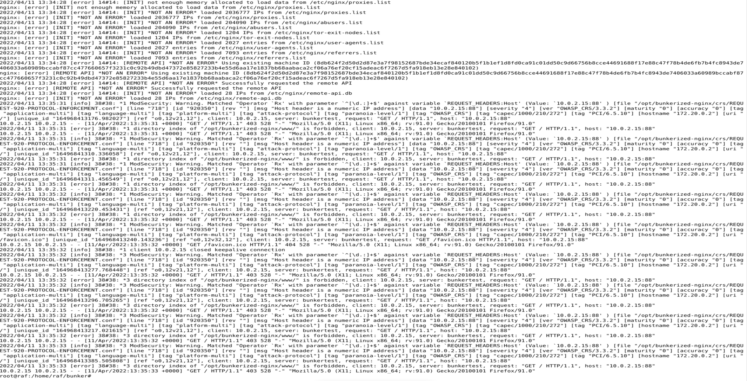 403 - Forbidden · Issue #240 · bunkerity/bunkerweb · GitHub