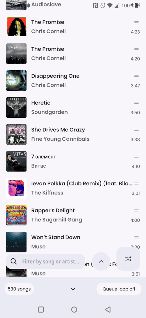Filter songs in the current playing queue · Issue #1058 · vfsfitvnm ...