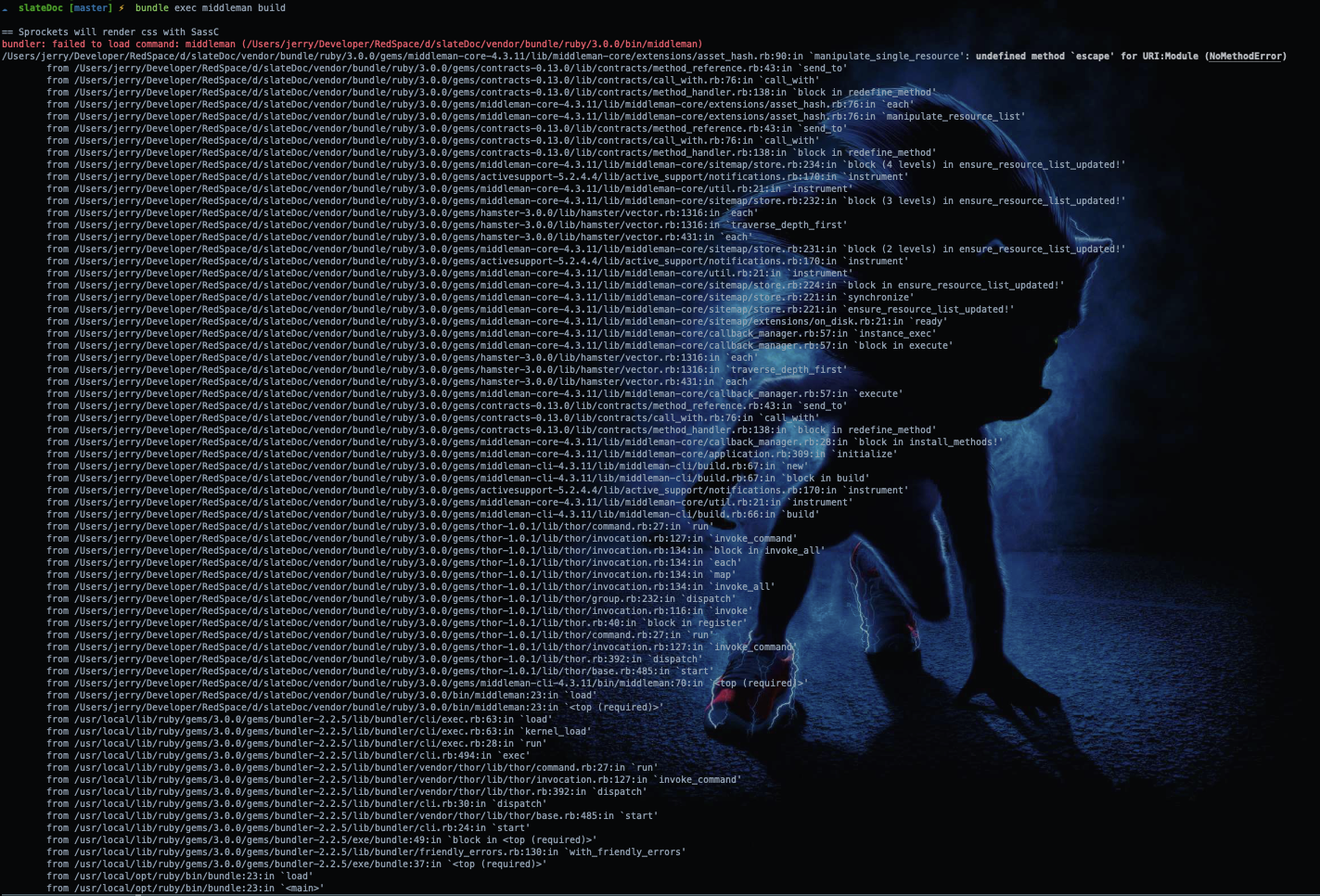 In Manipulatesingleresource Undefined Method Escape For Urimodule Nomethoderror