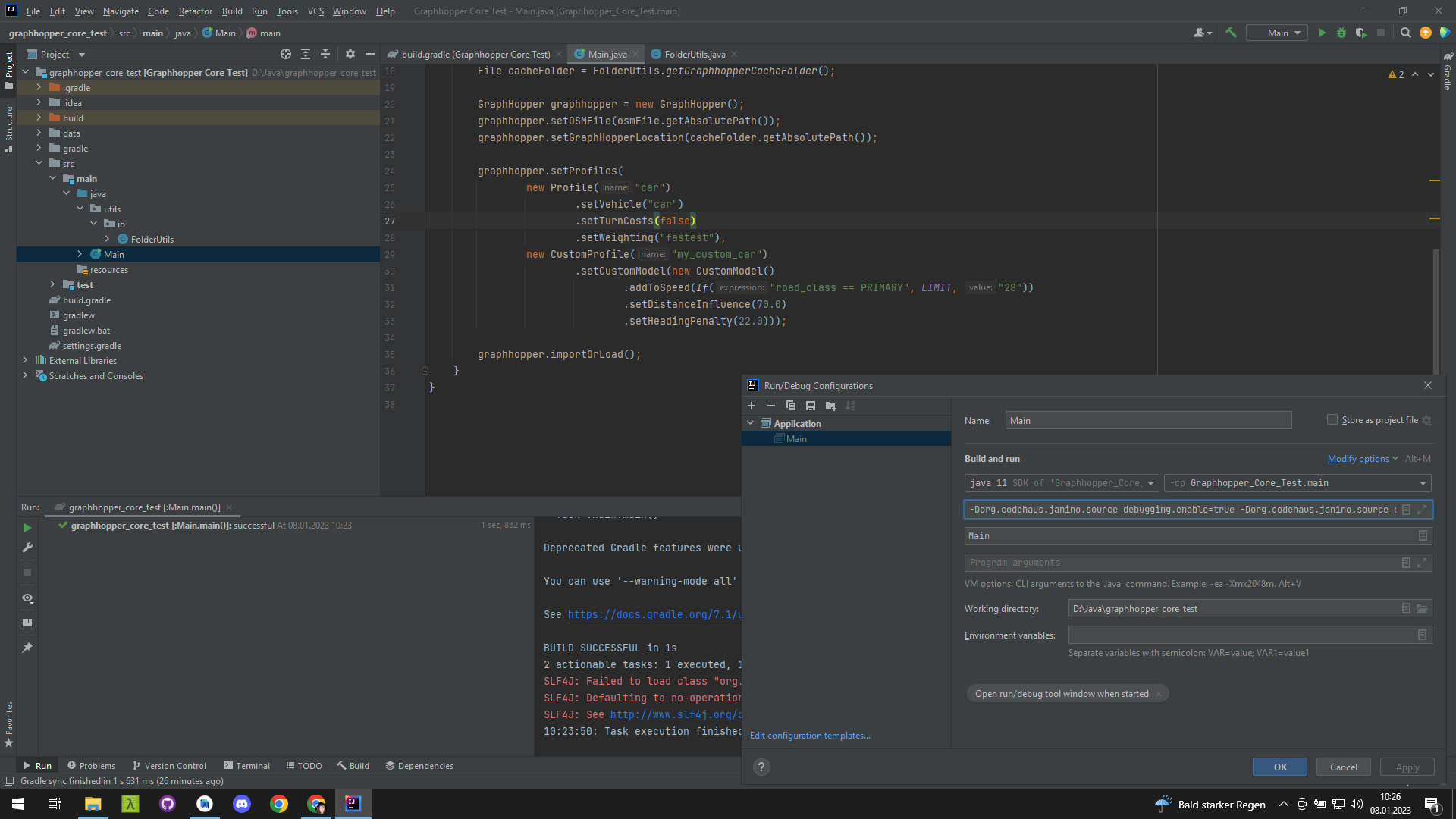 Create A Custom Profile On Android · Issue 2717 · Graphhopper Graphhopper · Github