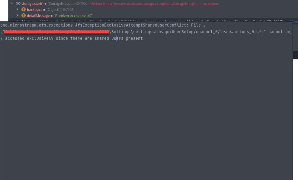 Storage exception in microstream · Issue #393 · microstream-one ...