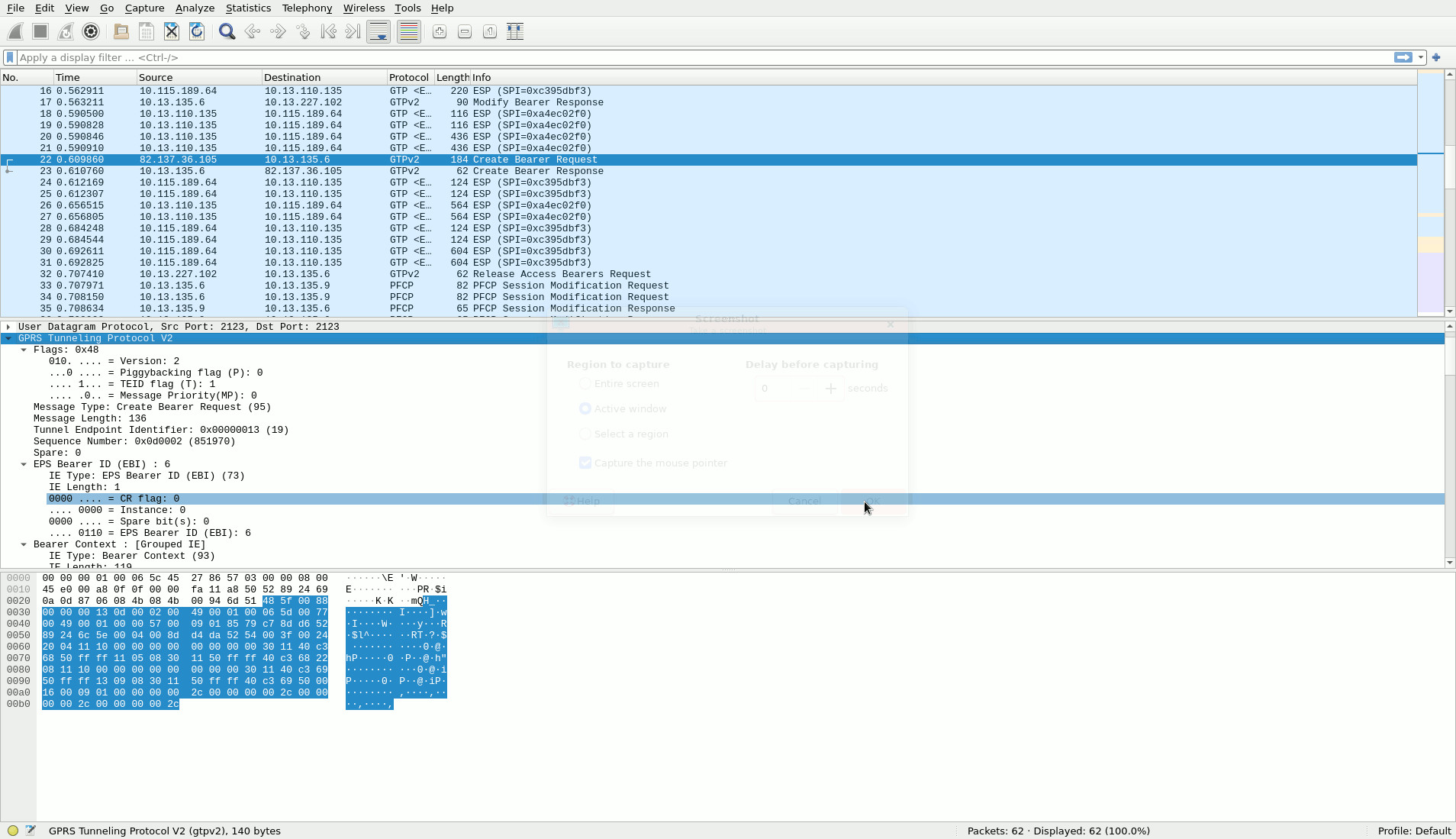 VoLTE Create Bearer Request issue · Issue #1201 · open5gs/open5gs · GitHub