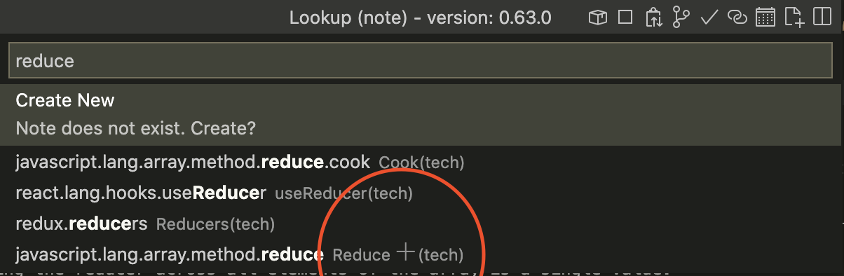 Lookup tool shows `+` sign on already existing notes · Issue #1558 ...