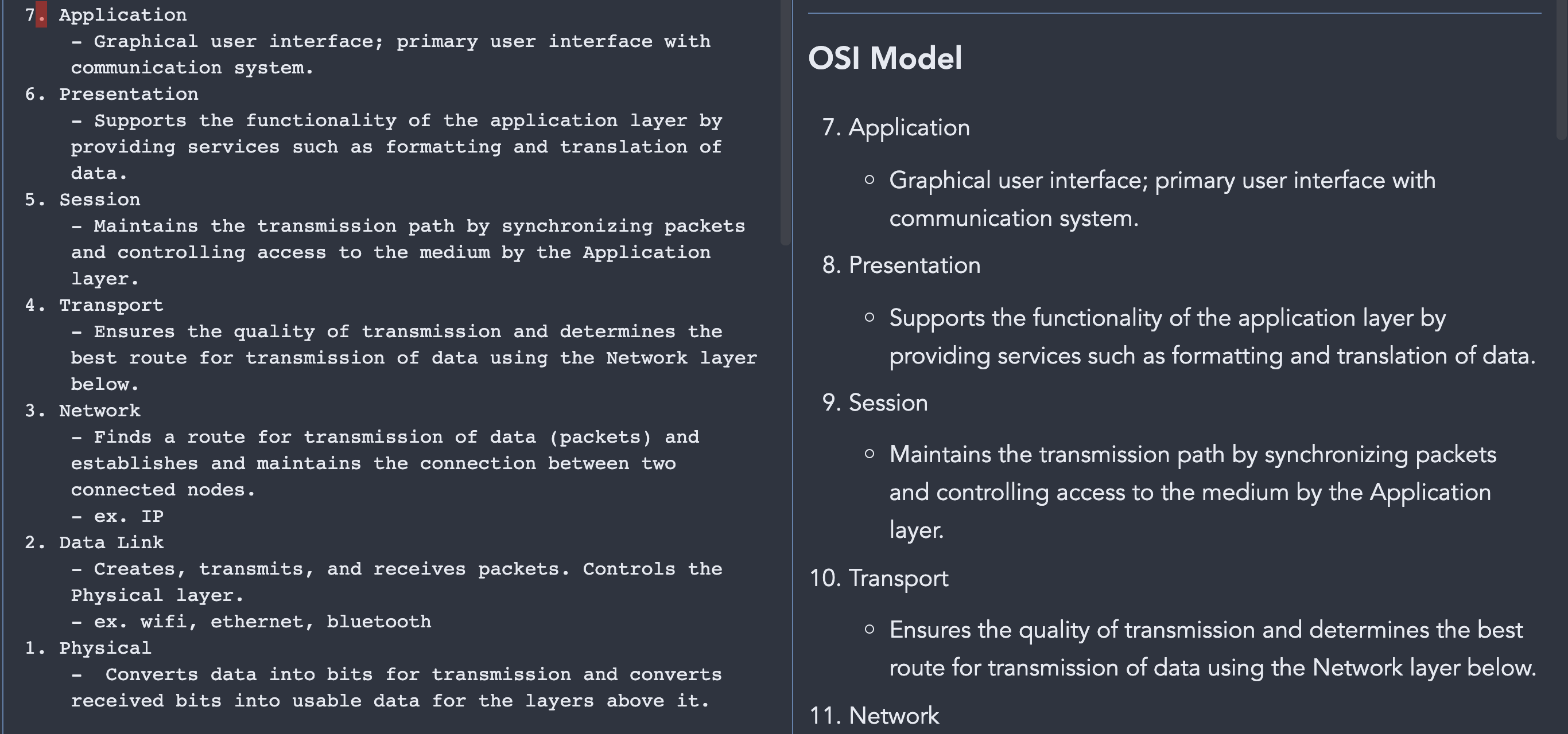 numbered list in descending order shows ascending order in preview panel · Issue #3837 ...