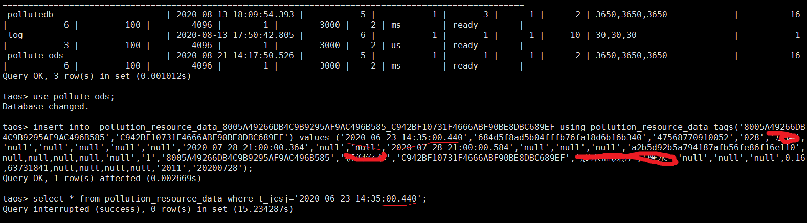 cannot insert data to database · Issue #3187 · taosdata/TDengine · GitHub