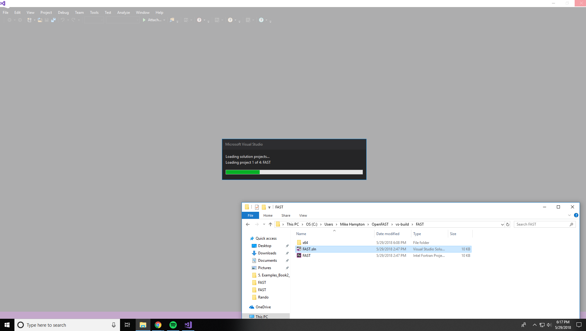 Trouble Opening FAST sln To Set Up OpenFAST Issue 131 OpenFAST