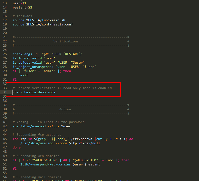 v-unsuspend-user and v-suspend-user getting error · Issue #650 · hestiacp/hestiacp · GitHub