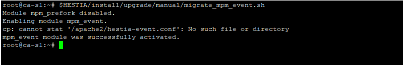 mpm_event migration script is giving error. · Issue #886 · hestiacp/hestiacp · GitHub