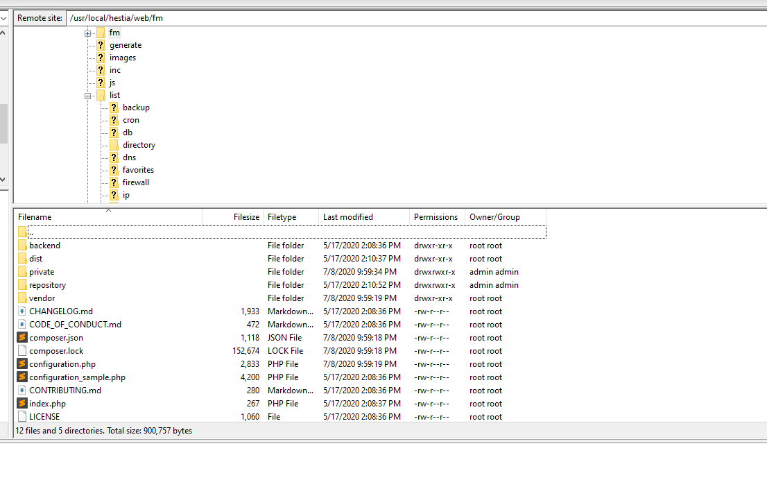 File Manager not working · Issue #880 · hestiacp/hestiacp · GitHub