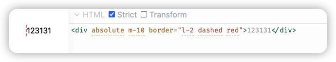 border-left-style-solid border-l-style-dotted Cannot take effect ...