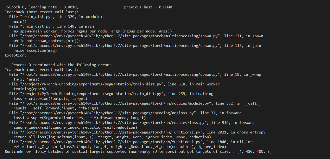 Train own datasets · Issue #320 · zhanghang1989/PyTorch-Encoding · GitHub