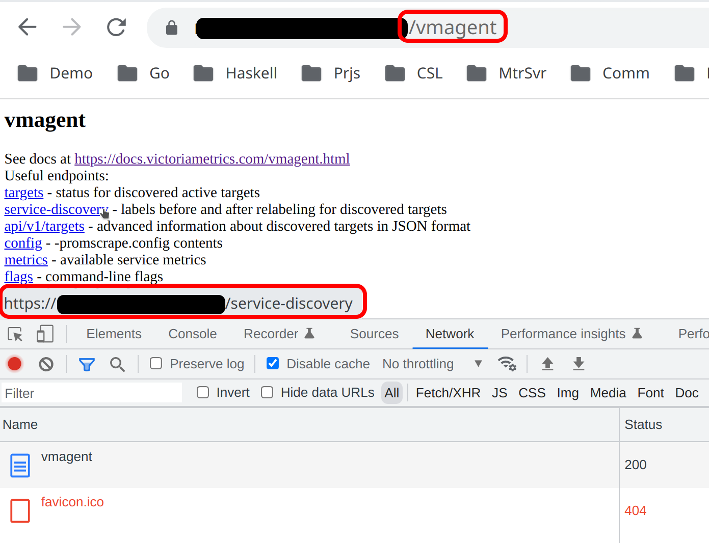 vmagent and vmalert UI landing page bugs · Issue #2799 · VictoriaMetrics/VictoriaMetrics · GitHub