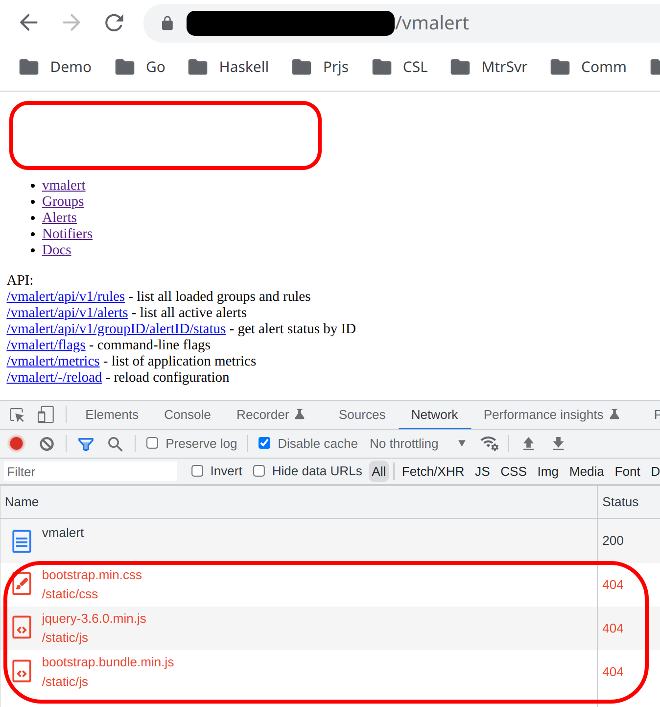 vmagent and vmalert UI landing page bugs · Issue #2799 · VictoriaMetrics/VictoriaMetrics · GitHub