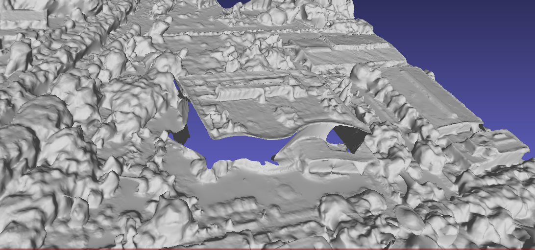 holes in the mesh · Issue #634 · cdcseacave/openMVS · GitHub