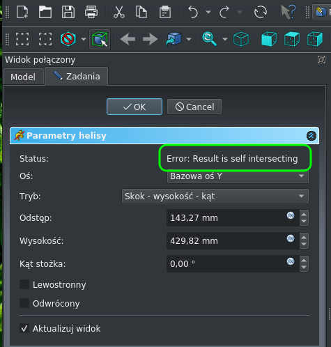Part Design → Sweep a selected sketch along a helix (tool) · Issue #22 ...