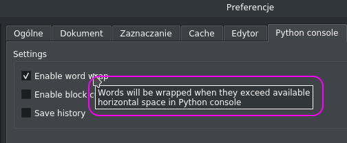 FreeCAD → Edit → Preferences ... → General / Python console · Issue ...