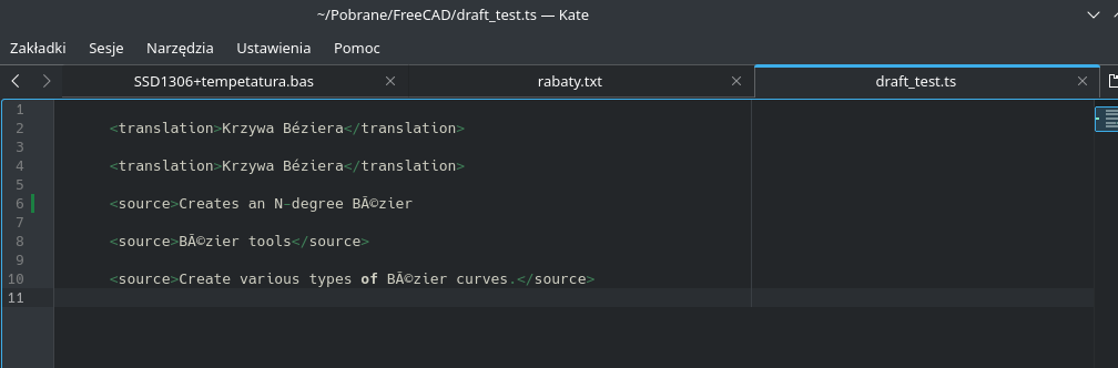 Draft: utf8 issue in draftguitools/gui_beziers.py · Issue #122 · FreeCAD/FreeCAD-translations ...