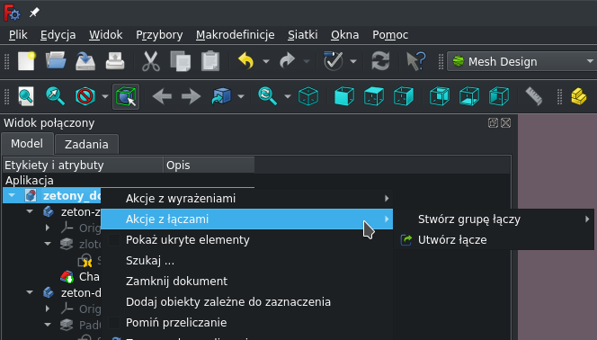 FreeCAD → Tree view (panel) / Link actions · Issue #51 · FreeCAD ...
