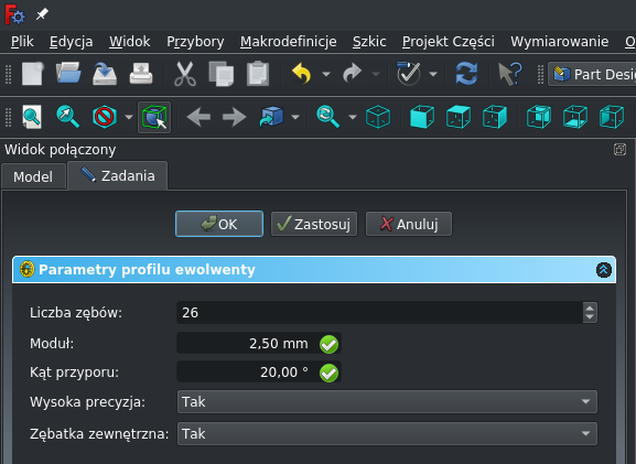 Part Design Menu Partdesign Involute Gear · Issue 5 · Freecad Freecad Translations
