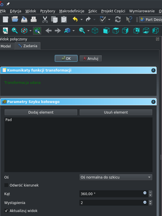 Part Design → Create a polar pattern feature (tool) · Issue #26 ...
