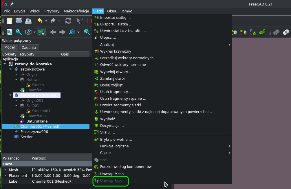 MeshDesign →Meshes (menu)→ Unwrap Face (tool) · Issue #201 · FreeCAD/FreeCAD-translations · GitHub