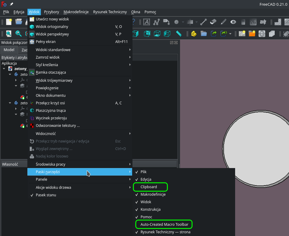 Freecad → Main Menu View Toolbars · Issue 208 · Freecadfreecad Translations · Github 