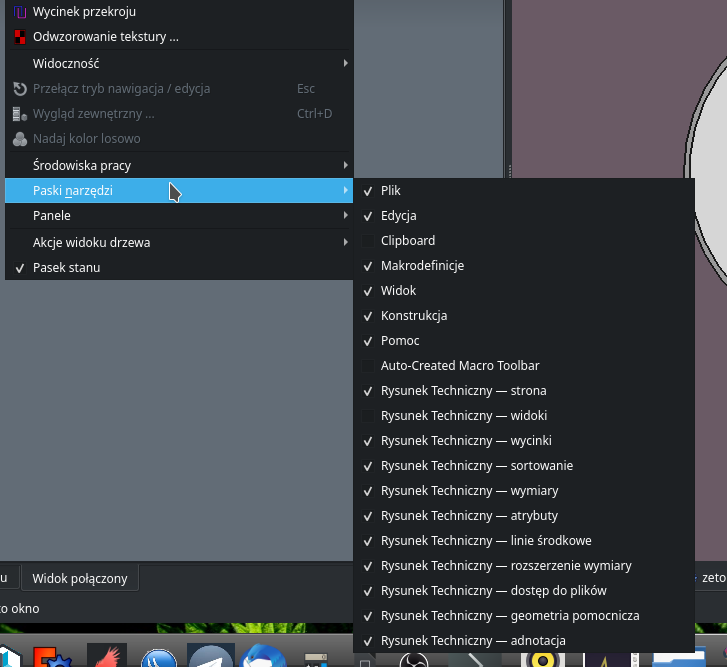Techdraw → Main Menu View Toolbars · Issue 209 · Freecad Freecad Translations · Github