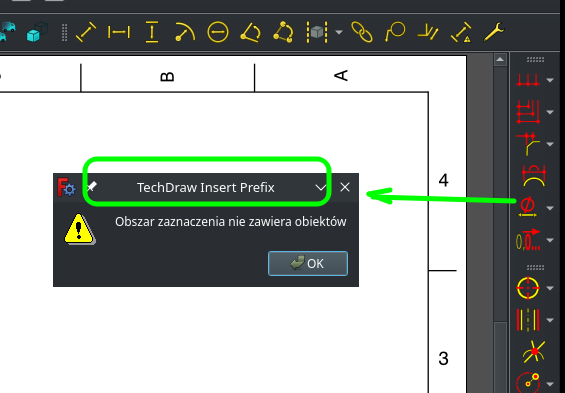 Techdraw → Techdraw Extend Dimensions Toolbar → All Tools · Issue 240 · Freecad Freecad