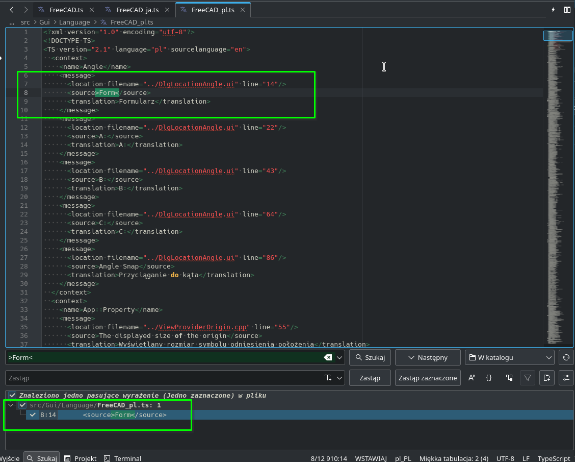 [Crowdin] removing unused strings · Issue #276 · FreeCAD/FreeCAD-translations · GitHub