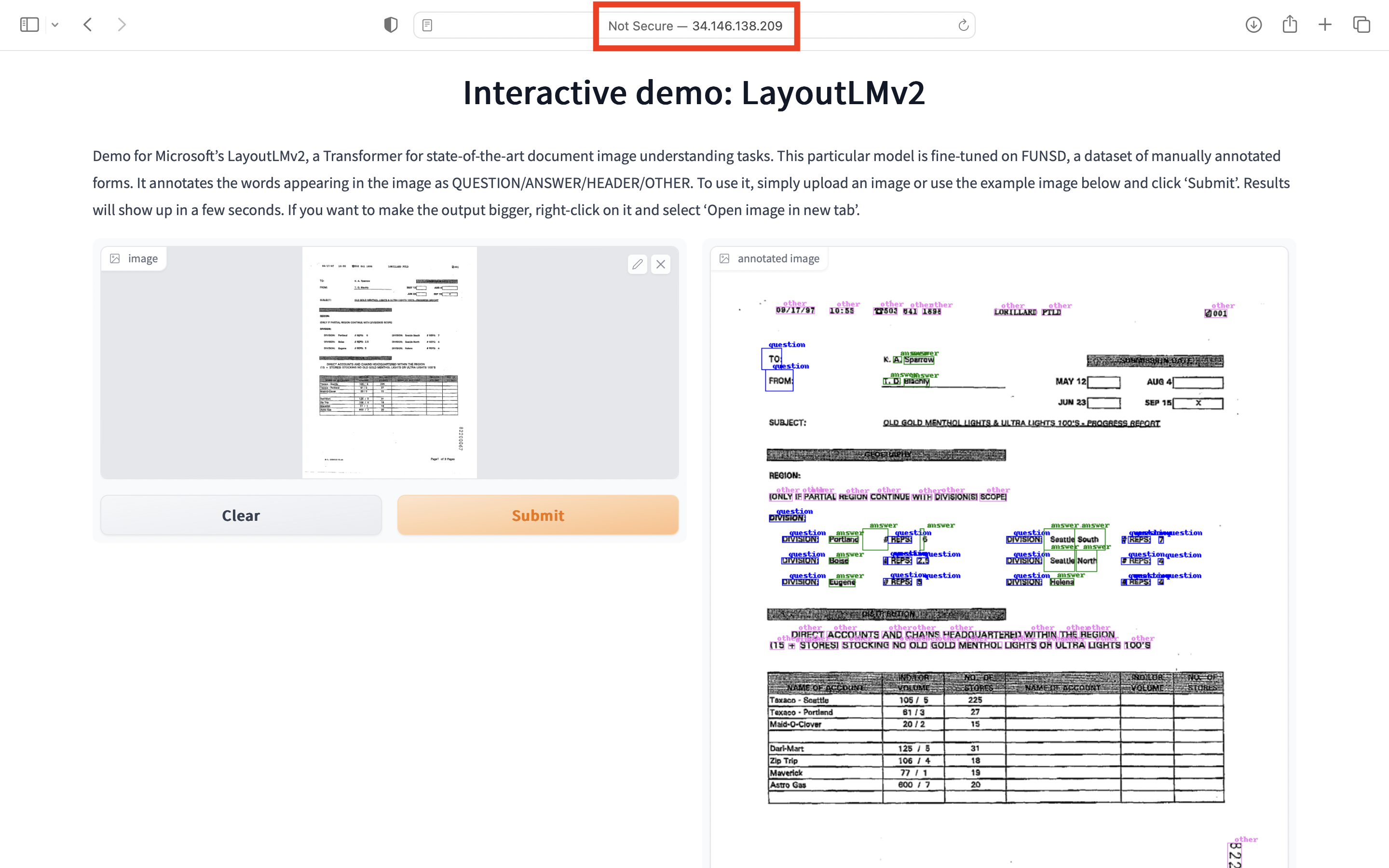 GitHub - PrashantSaikia/LayoutLMv2-FUNSD