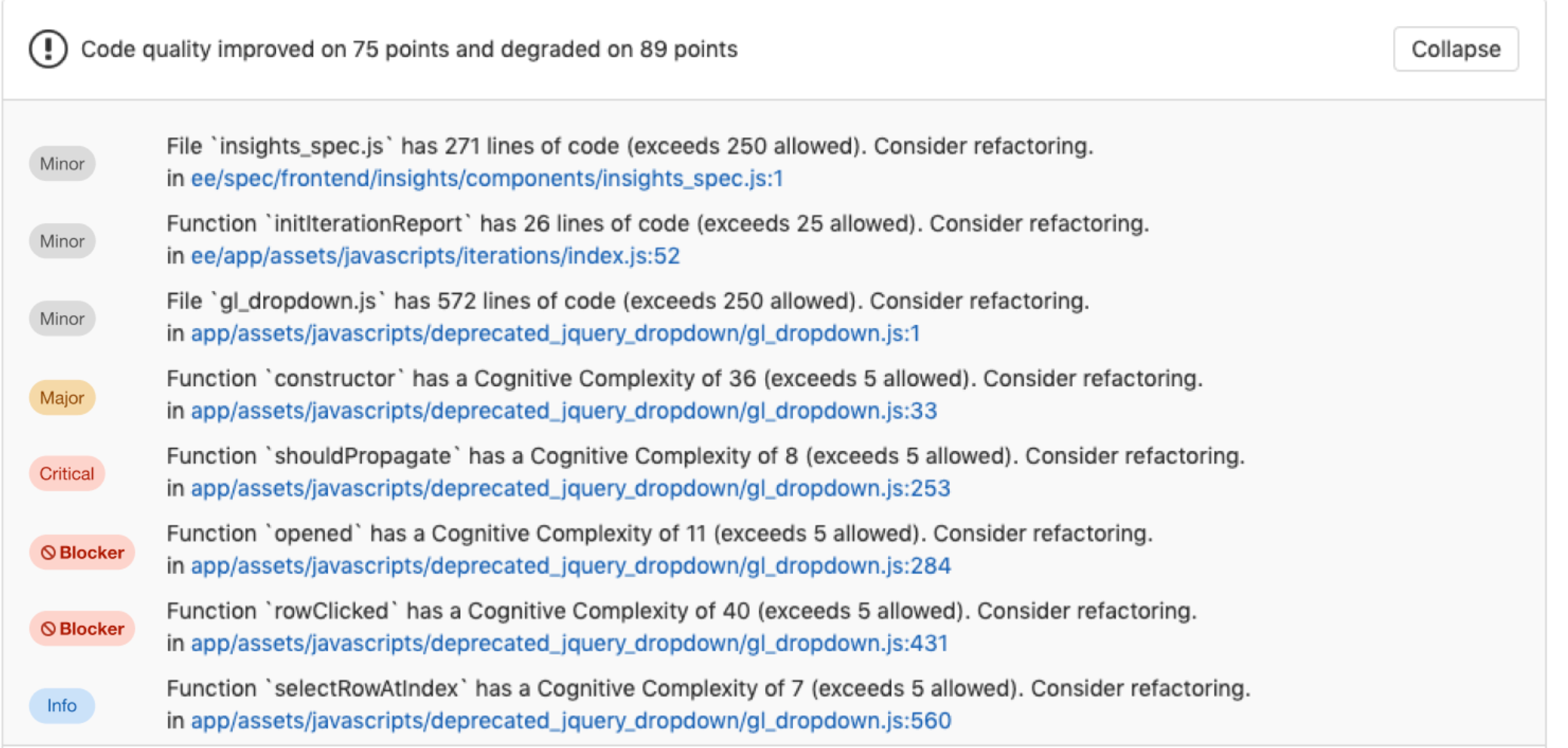 Add codeclimate output format to lint command · Issue #650 · Redocly/redocly-cli · GitHub