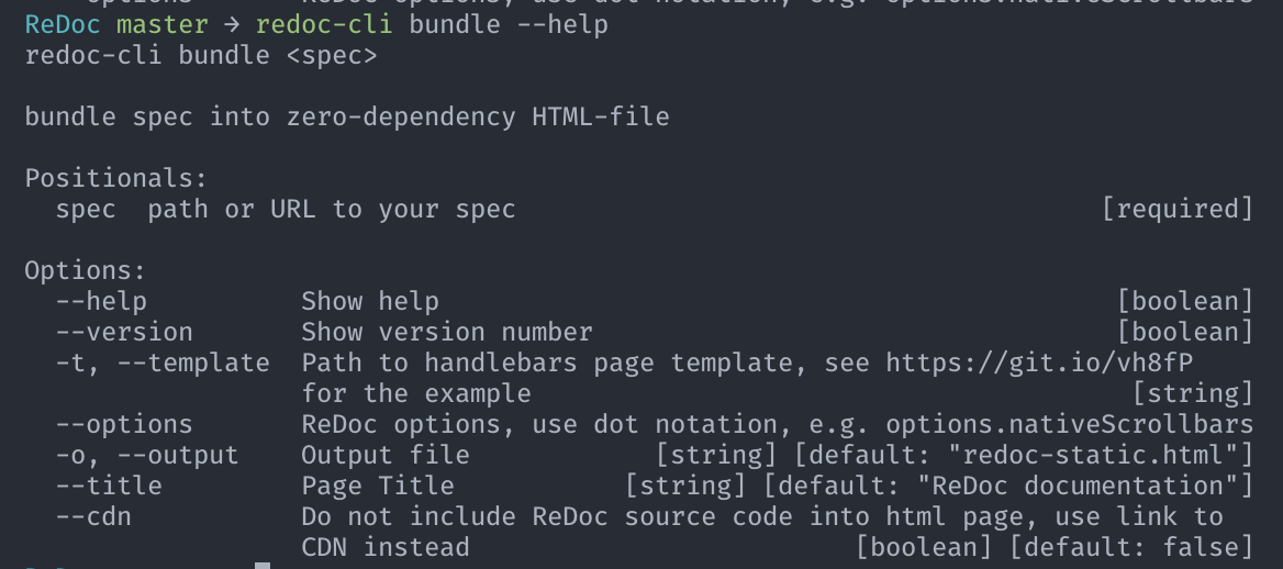 Is is possible to specify the path of the generated html · Issue #941 · Redocly/redoc · GitHub