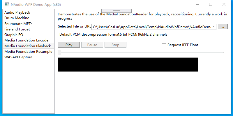 File is not supported which captured by NAudioWpfDemo · Issue #530 · naudio/NAudio · GitHub