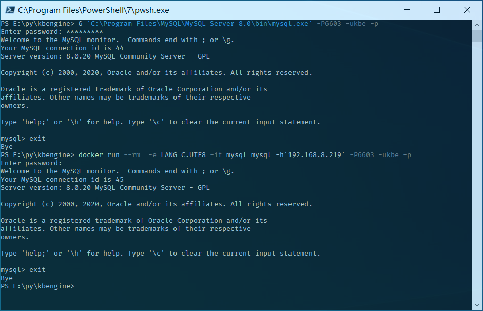 使用MySQL in Docker报错 · Issue #1302 · kbengine/kbengine · GitHub