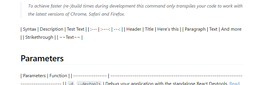 Markdown tables are not recognized · Issue #127 · shuding/nextra · GitHub