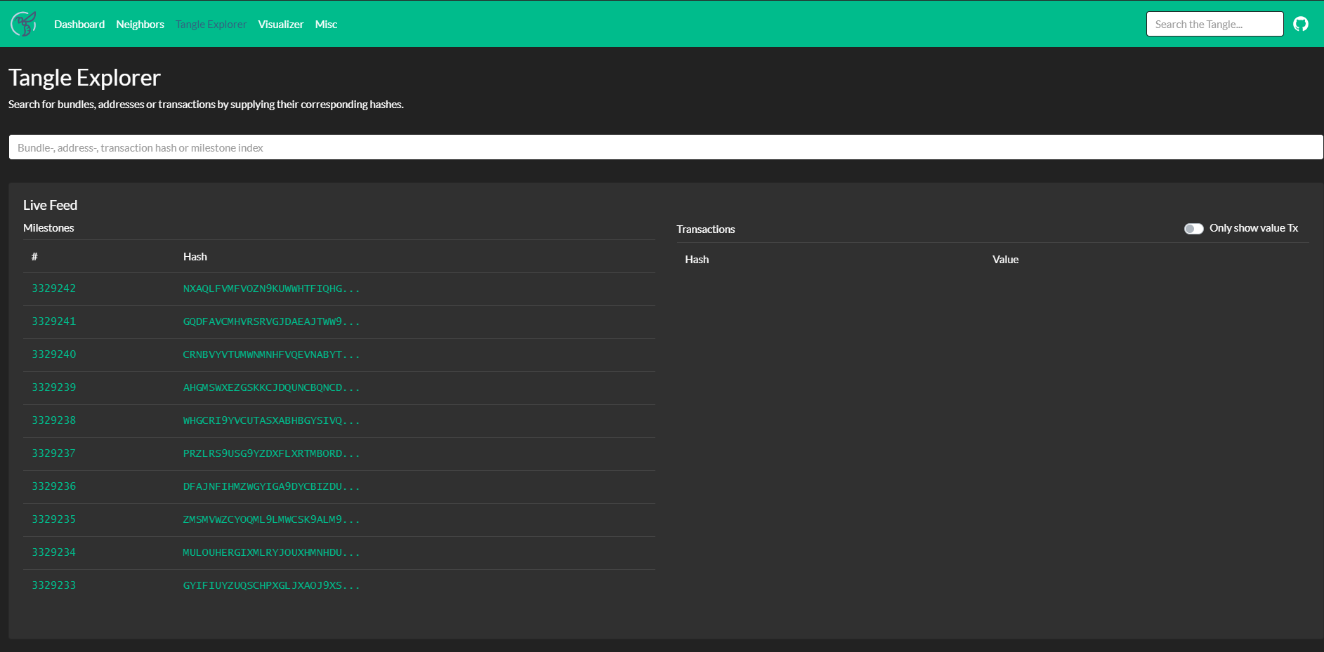 Stuck at "Not Synced" · Issue #960 · iotaledger/hornet · GitHub