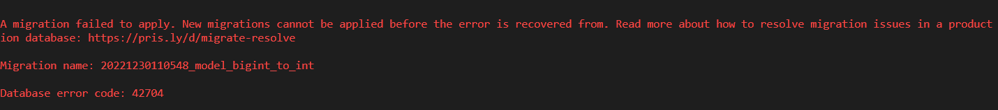 BigInt to Int in Prisma Schema · prisma prisma · Discussion #17065 · GitHub