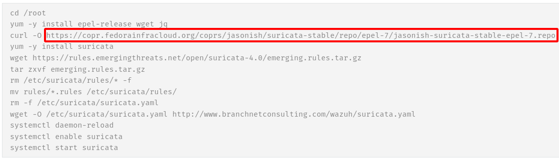 Link Of Suricata Broken · Issue 4401 · Wazuhwazuh Documentation · Github 