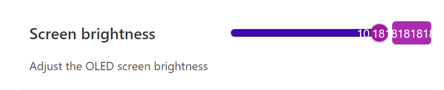 Wrong screen brightness values and pre-made Windows binary shows ...