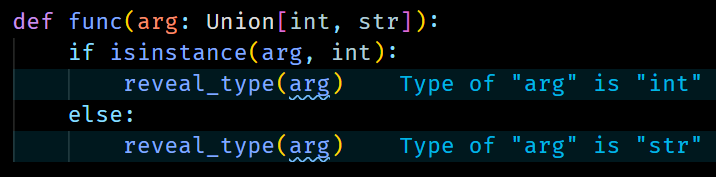 Pyright discards type information with typeguard use. · Issue #1995 ...