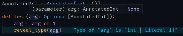 type aliased Annotated isnt displayed correctly in types · Issue #2063 · microsoft/pylance ...