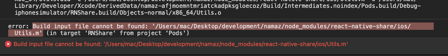 incompatable together 2 libs · Issue #913 · react-native-share/react-native-share · GitHub