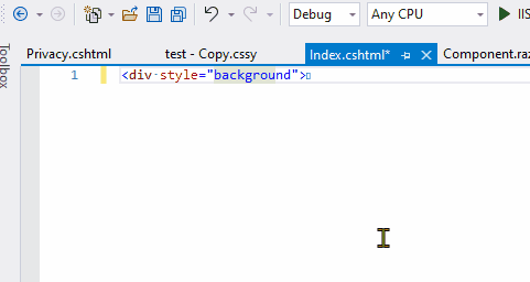 Incorrect CSS style completion in Razor component after hyphen · Issue #5066 · dotnet/razor · GitHub