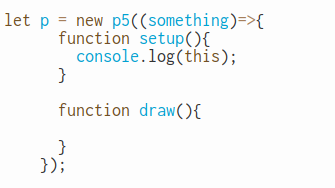 Can't initialise p5 in instance mode using constructor · Issue #4351 · processing/p5.js · GitHub