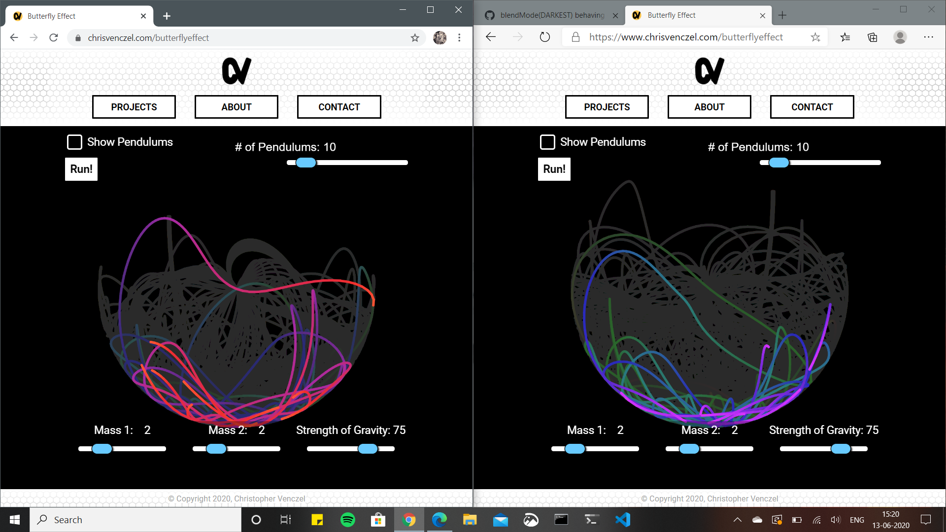 blendMode(DARKEST) behaving differently than it used to? · Issue #4628 · processing/p5.js · GitHub