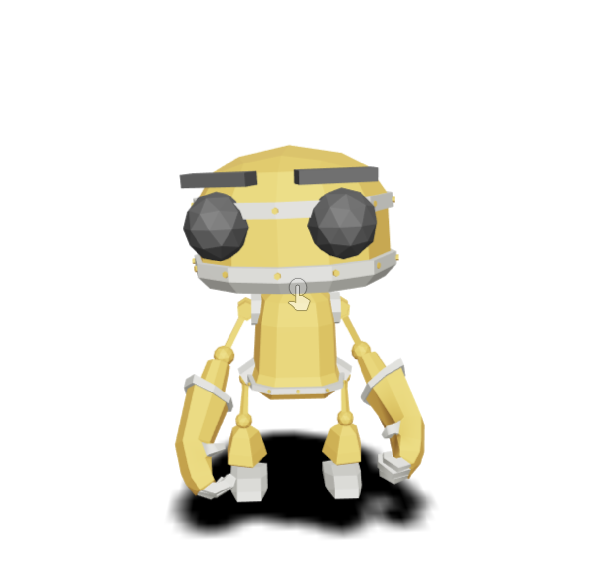 Shadow does not disappear when shadow-intensity property set to zero ...