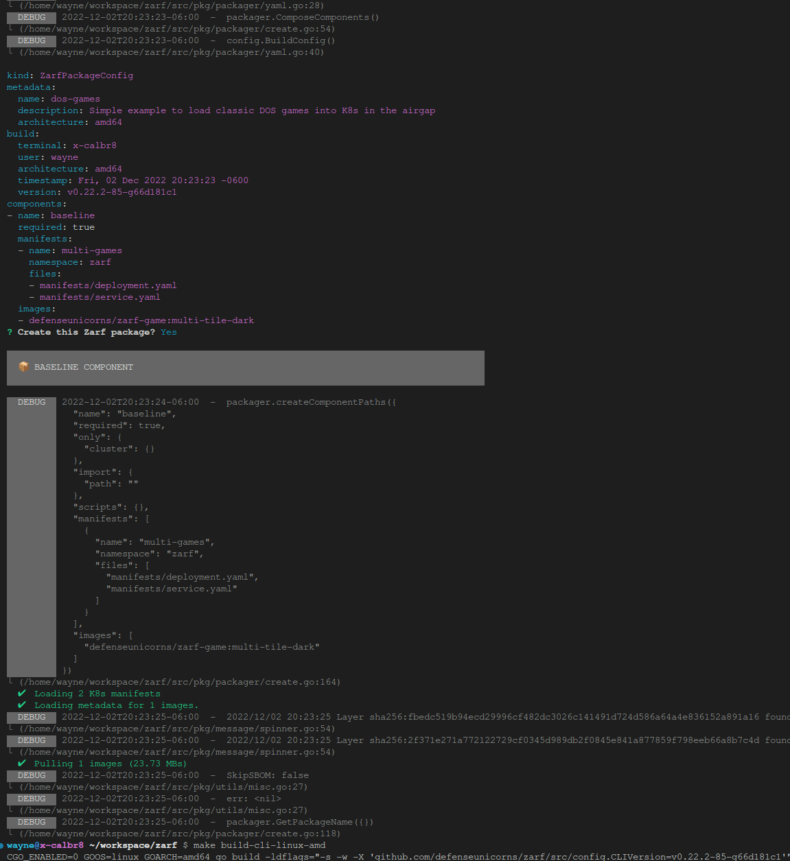 SBOMs are no longer created in Zarf · Issue #1076 · zarf-dev/zarf · GitHub