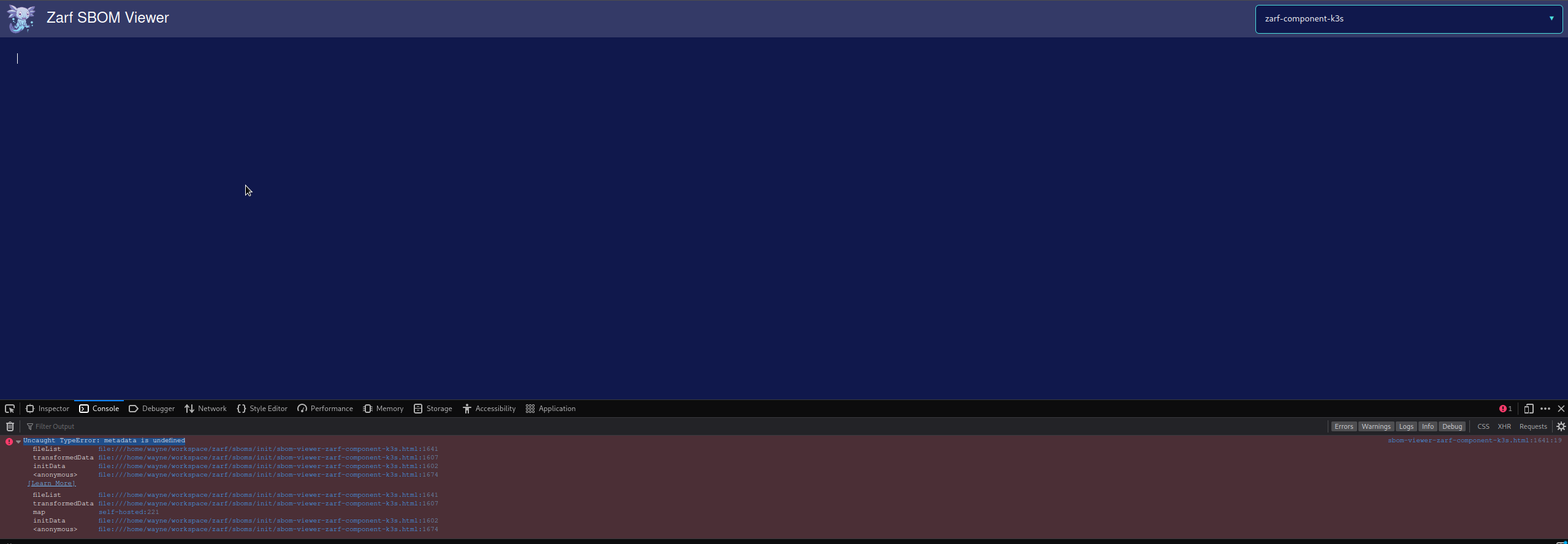 Metadata is an optional field inside of an SBOM · Issue #1131 · zarf ...