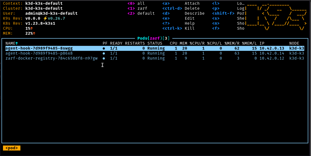 Default to all namespaces for zarf tools monitor (k9s) · Issue #1195 · zarf-dev/zarf · GitHub