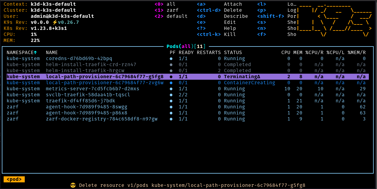 Default to all namespaces for zarf tools monitor (k9s) · Issue #1195 · zarf-dev/zarf · GitHub